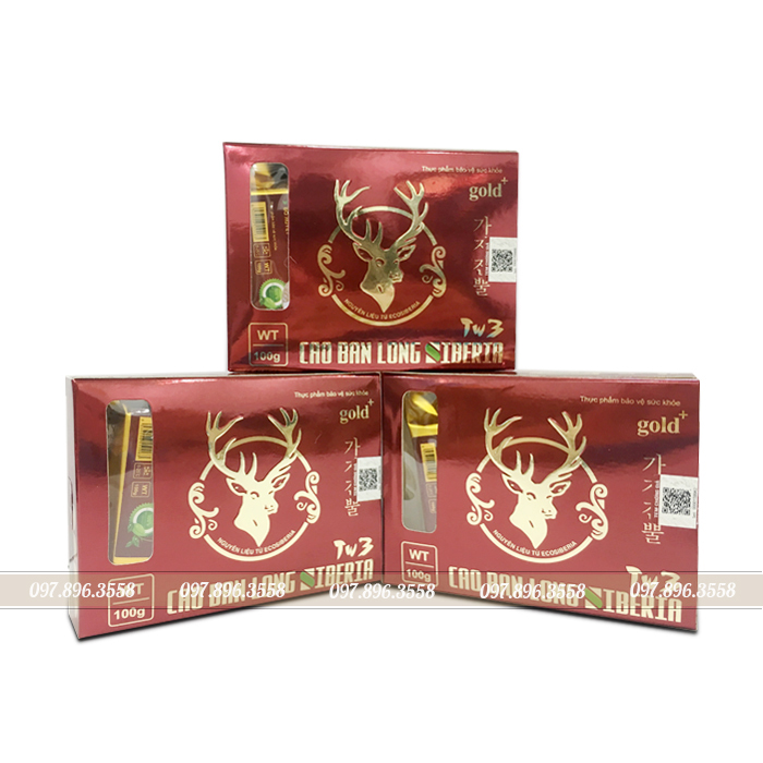 Cao ban long Siberia dạng gói 100g